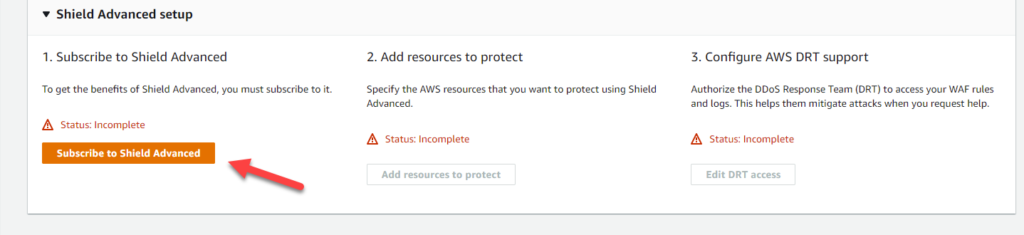 Setting up AWS Advanced Shield - AWS Cloud Chronicles